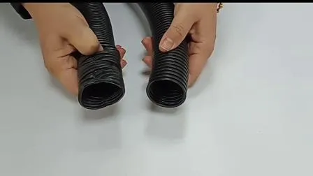 RoHS Plastic Split Flexible Corrugated Electrical Conduit Pipes | Anhui ...